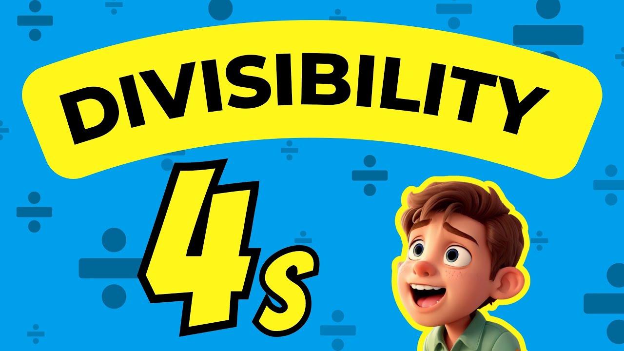 Divisibility Rules: 4 | When You Can Divide by 4 - YouTube