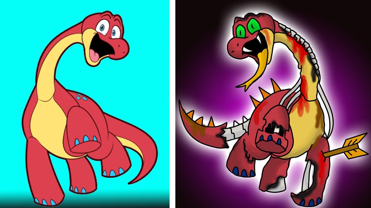 Poppy Playtime Born Characters As Horror Version || SpeedColoring Art ...