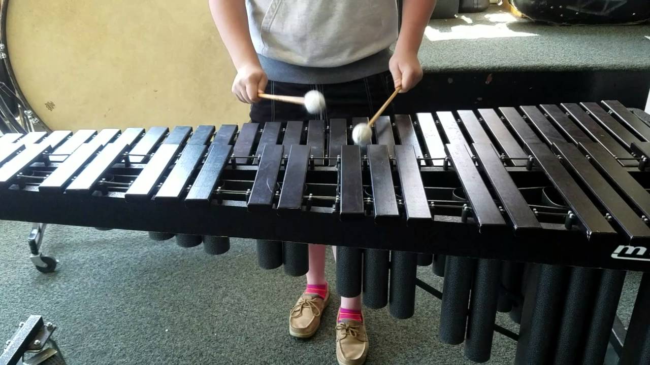 Marimba Audition Piece - Kaylan Rowe - YouTube