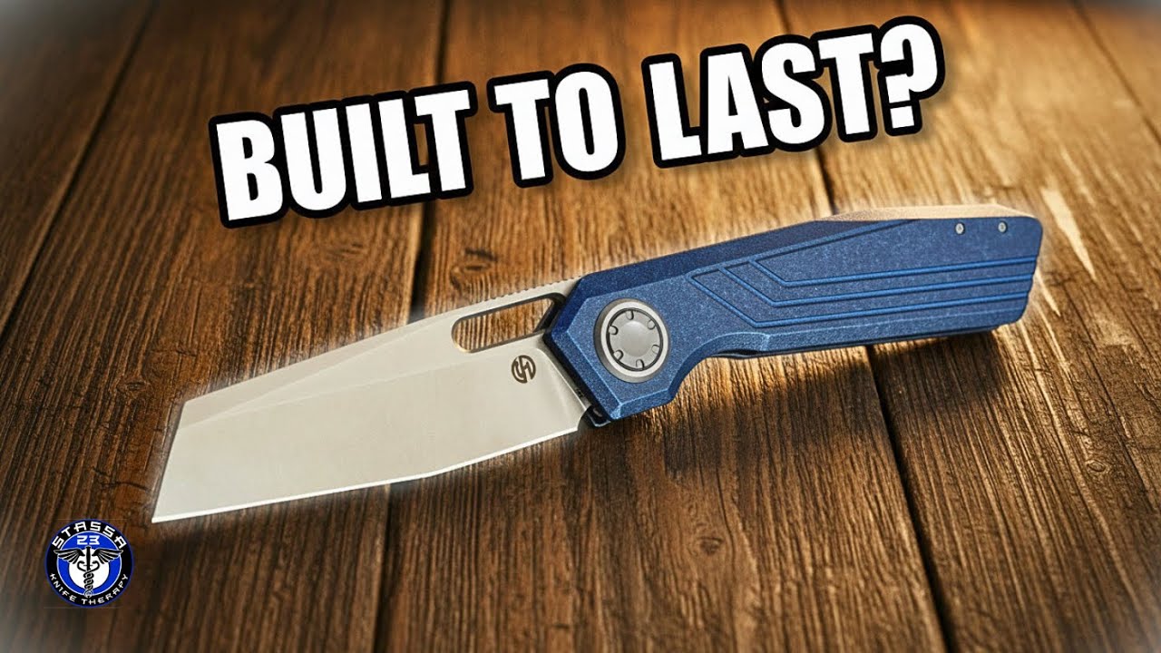 Vosteed Xeno Pocket Knife: In-Depth Hands-On Test & Review - YouTube