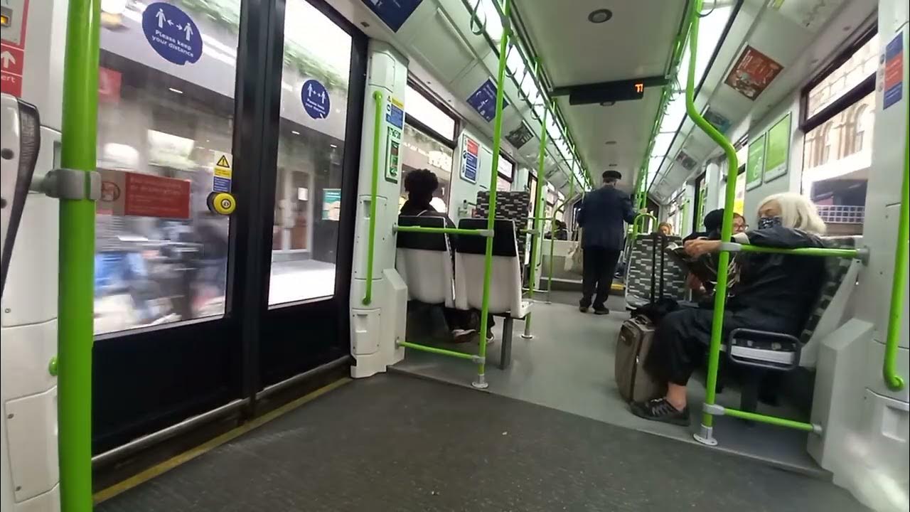 a journey on croydon trams from sandilands to waddon Marsh - YouTube