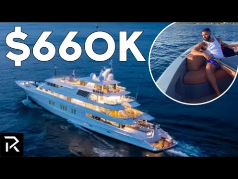 Inside Drake’s $660K Yacht Excursion - YouTube
