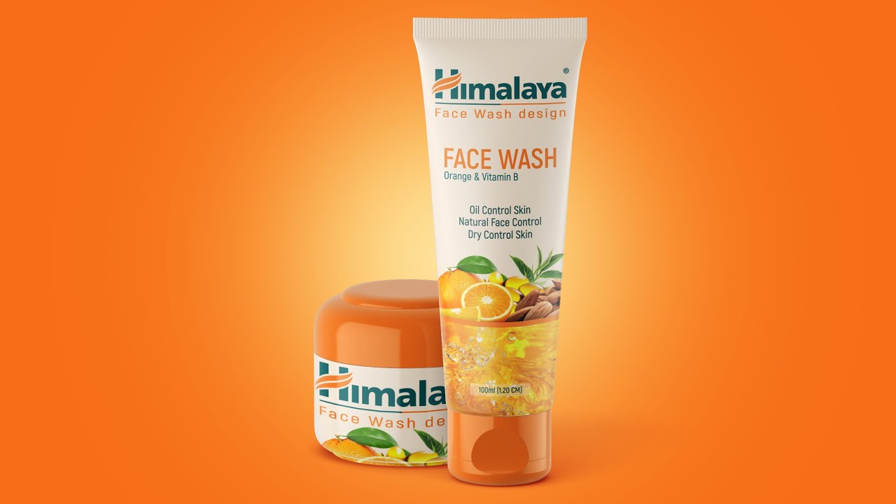 Face Wash Product Packaging Design - Photoshop Tutorial - YouTube