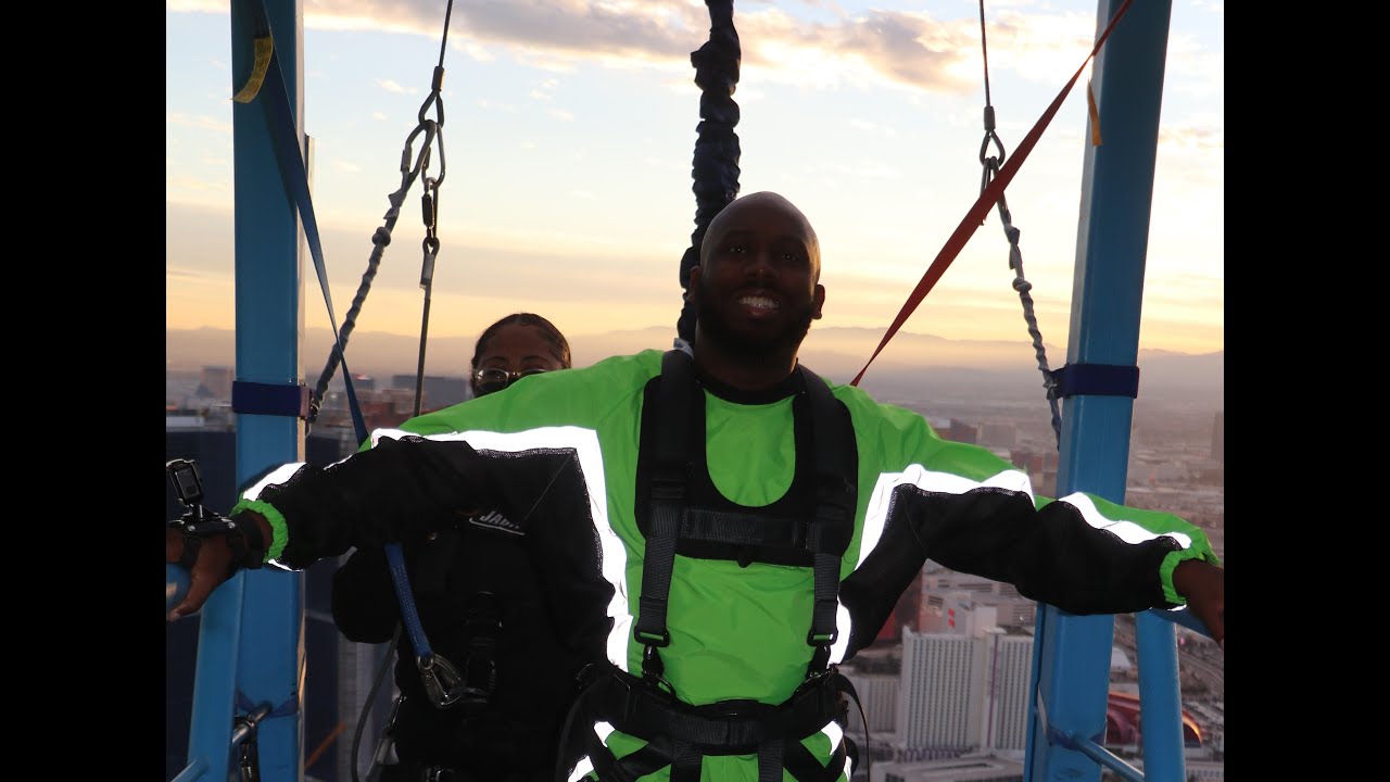 The Strat Sky Jump -- Jumping off of a Las Vegas Hotel for my Birthday ...