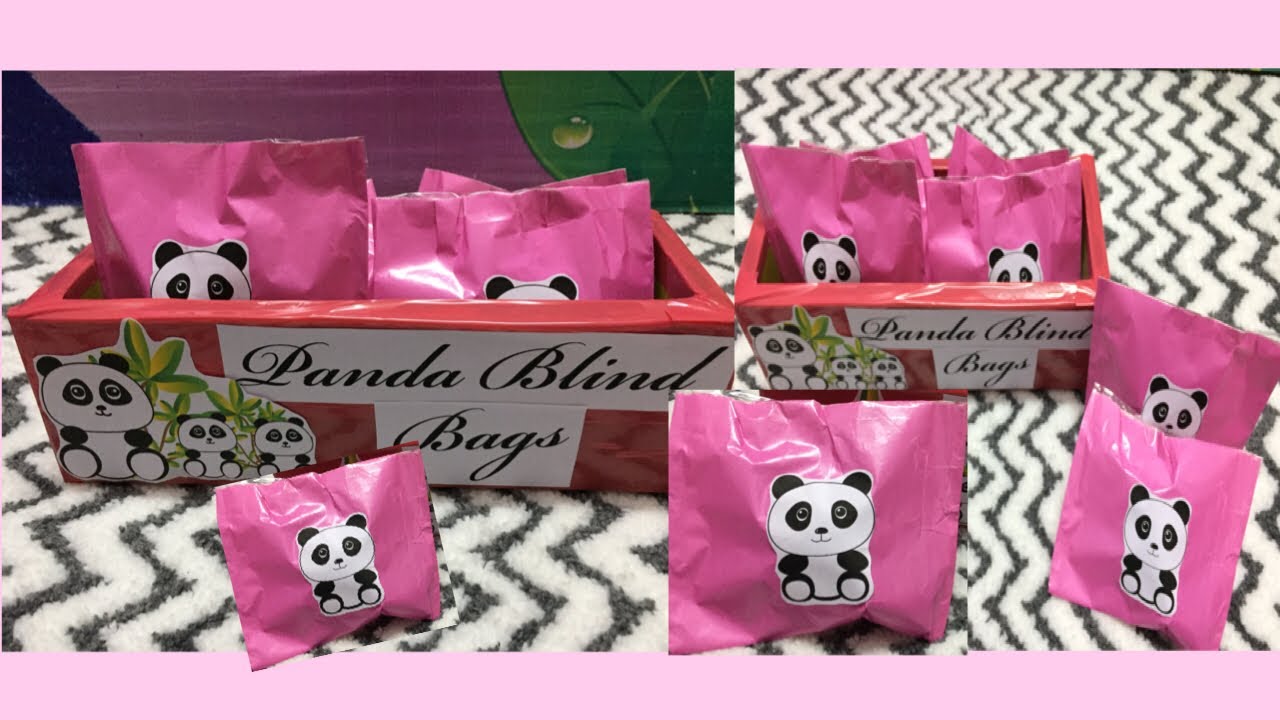 Panda Blind Bags | opening - YouTube