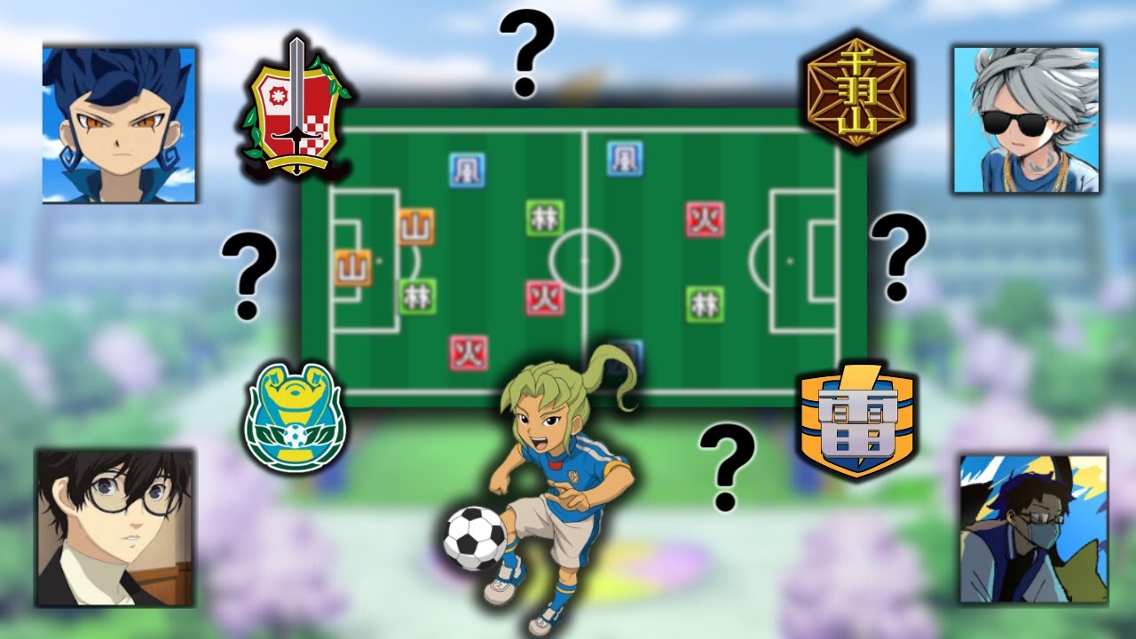 Guess the INAZUMA ELEVEN Team by ELEMENTS! - YouTube