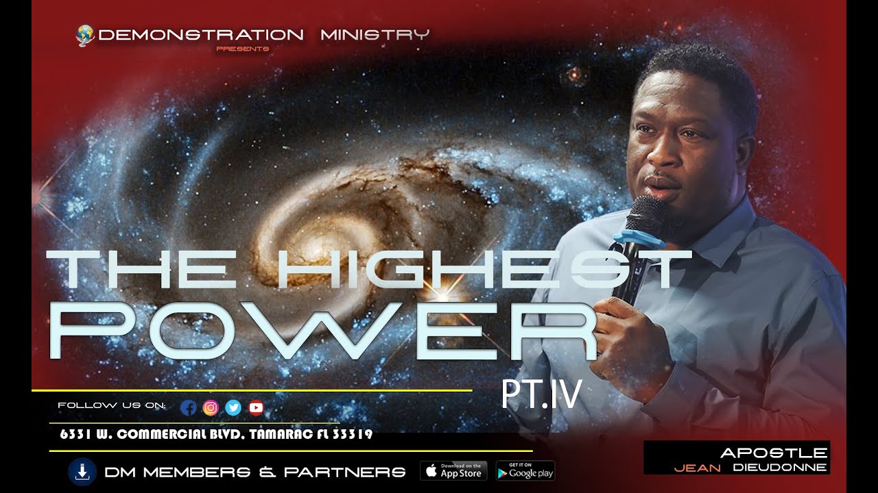 FRIDAY NIGHT || MESSAGE TITLE: THE HIGHEST POWER - PART IV || APOSTLE ...