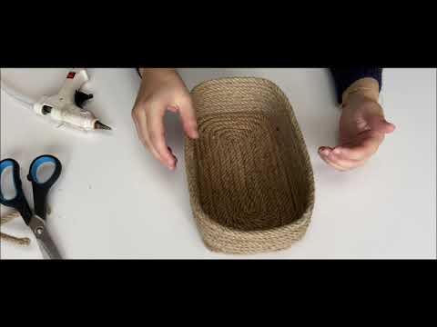 HASIR SEPET YAPIMI - İKEA SEPET - KENDİN YAP