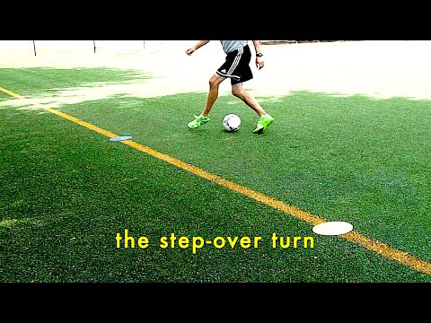 Dribbling: the Stop Turn / Step-over Turn Combo - YouTube