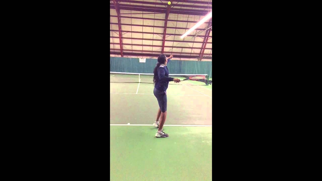 Tennis Slow Motion Serves - YouTube