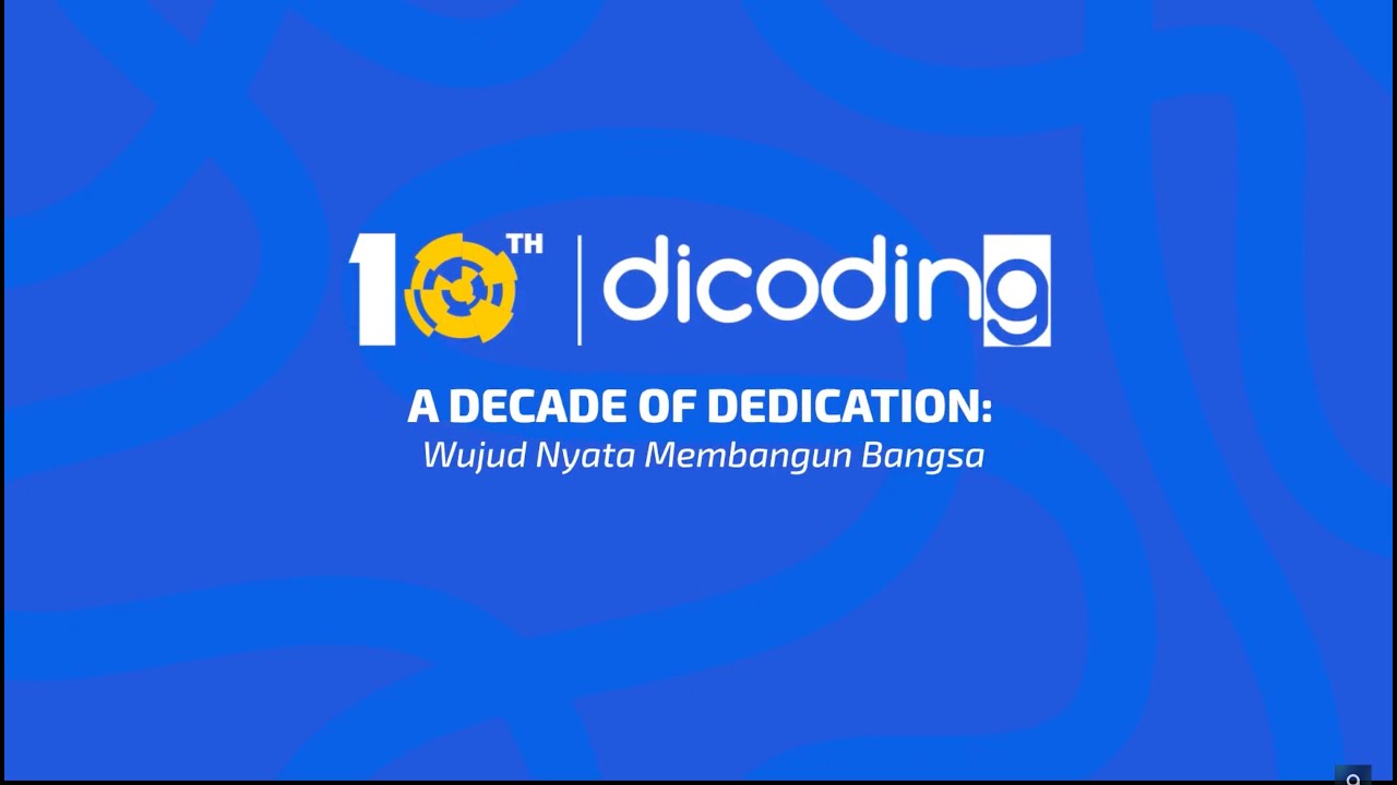Dicoding Rewind - A Decade of Dedication - YouTube