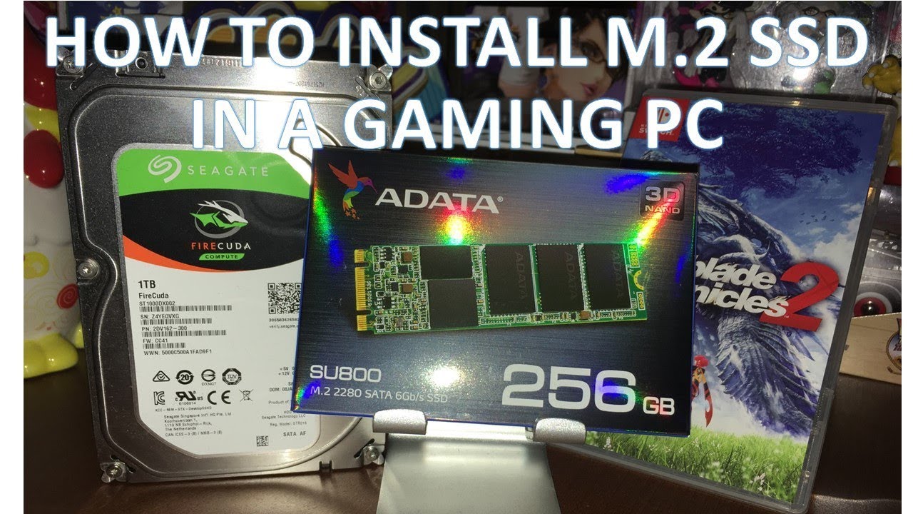How to Install m.2 SSD in a Gaming PC CyberpowerPC - YouTube