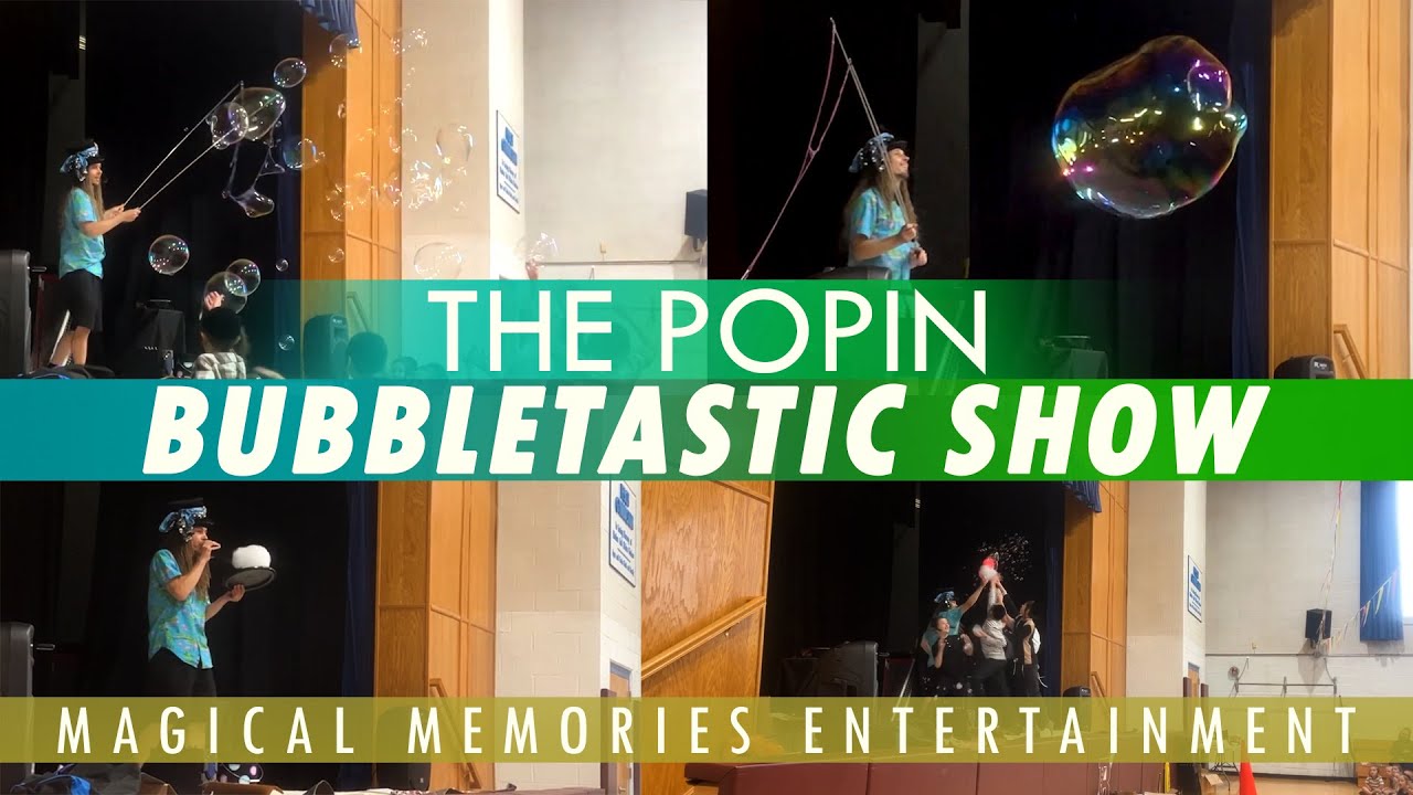 The Popin Bubbletastic Show - YouTube