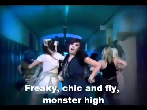 Monster high Fright Song Music video with lyrics - YouTube