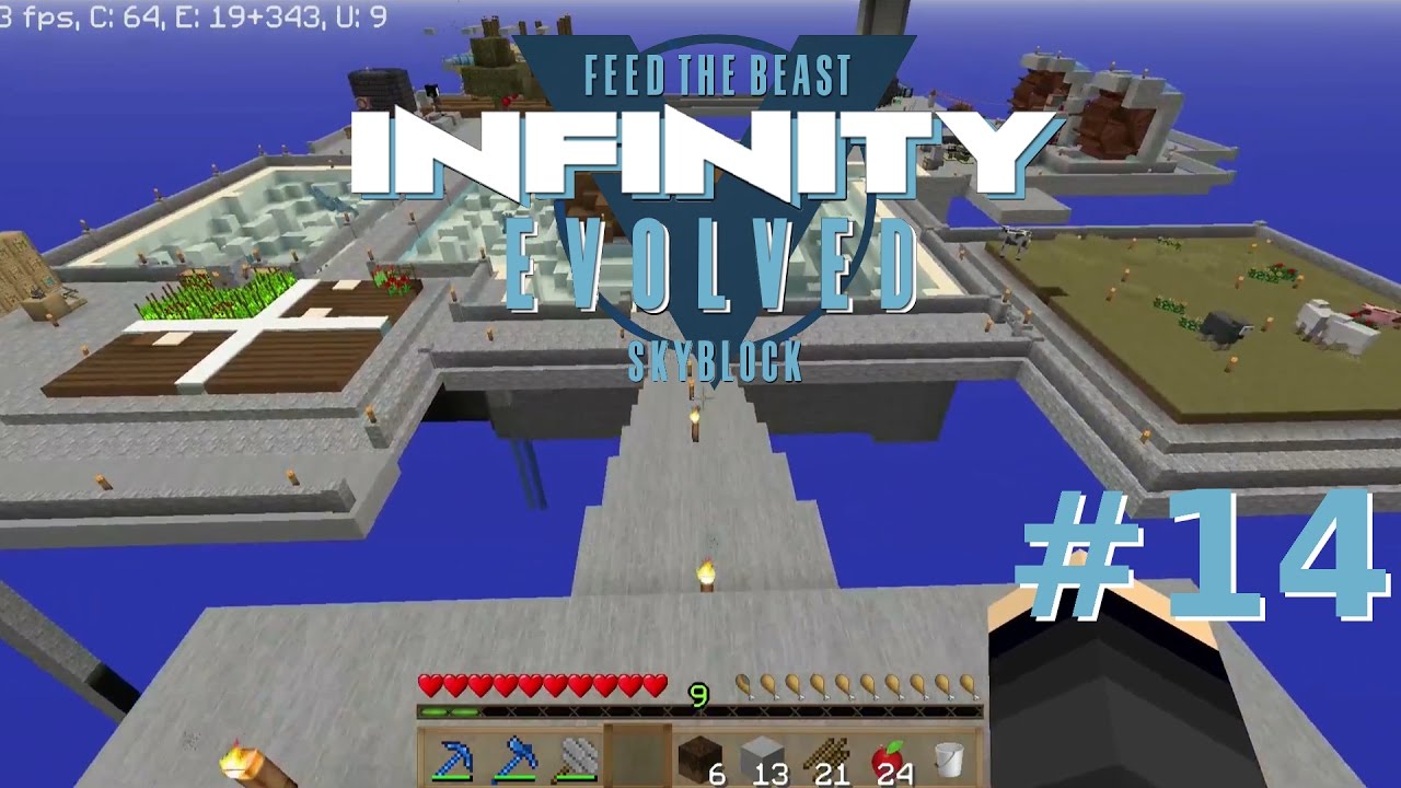 das erste mal Botania - Minecraft FTB Infinity Evolved Skyblock #14 ...