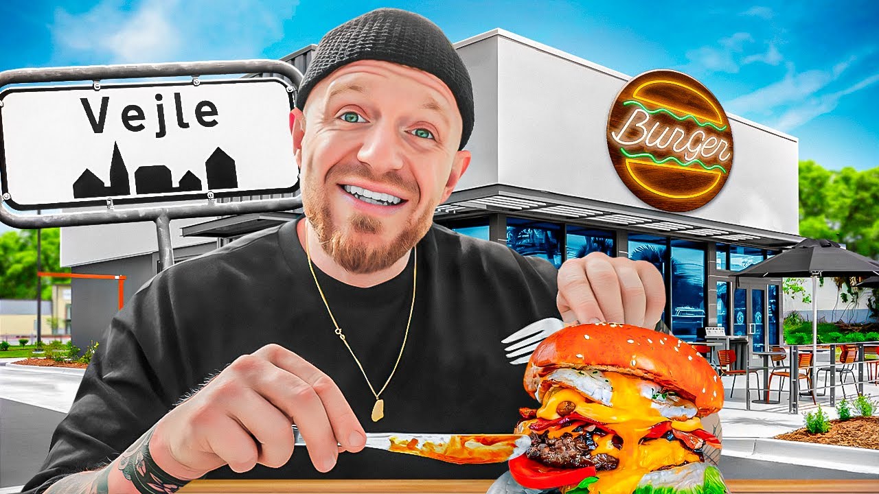 Danmarks BEDSTE burger er fra Vejle! - YouTube
