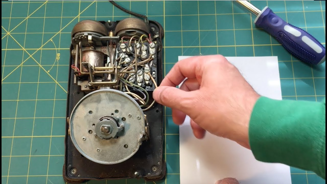Western Electric Model 500 Desk Phone Restoration (Part 3) - YouTube