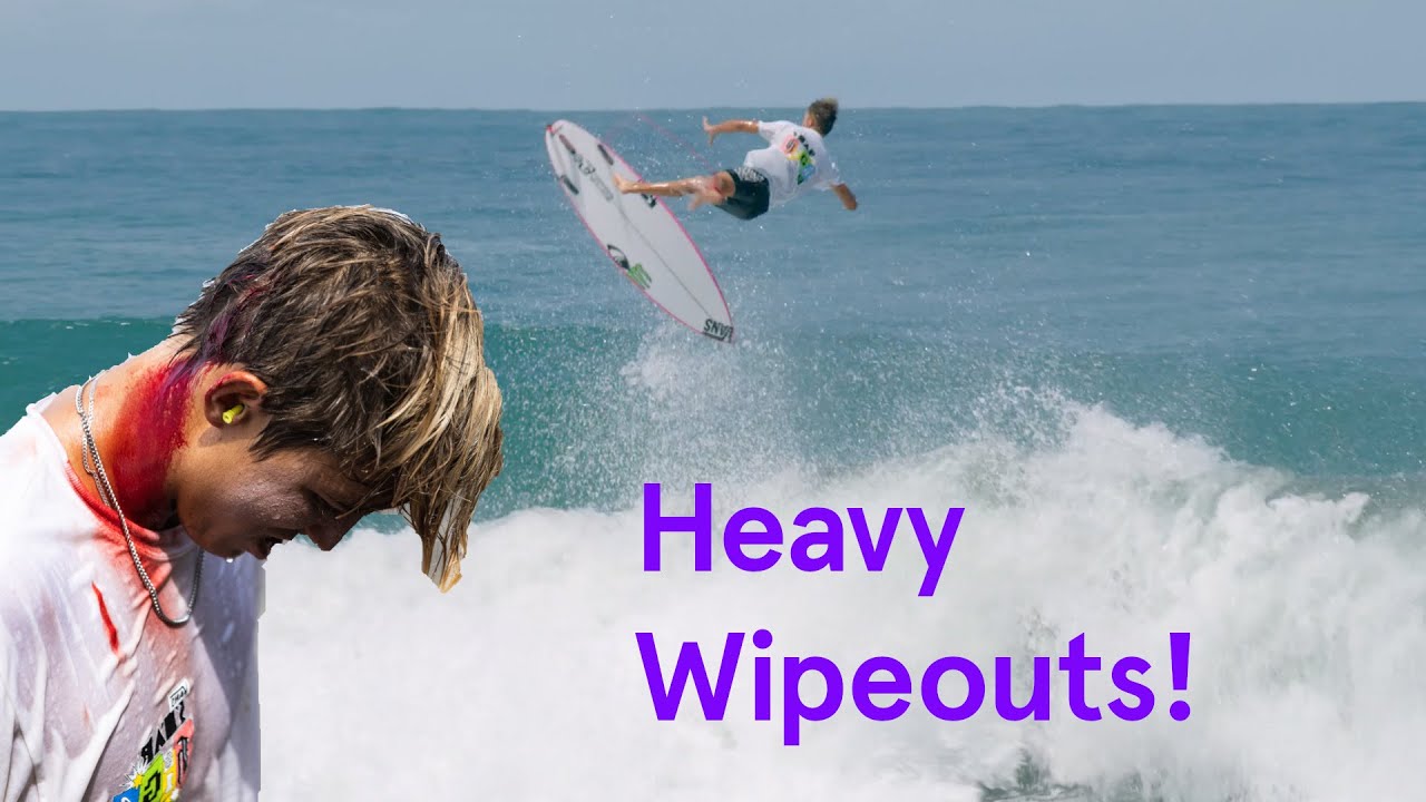 Big Airs And Heavy Wipeouts While Surfing Costa Rica - YouTube