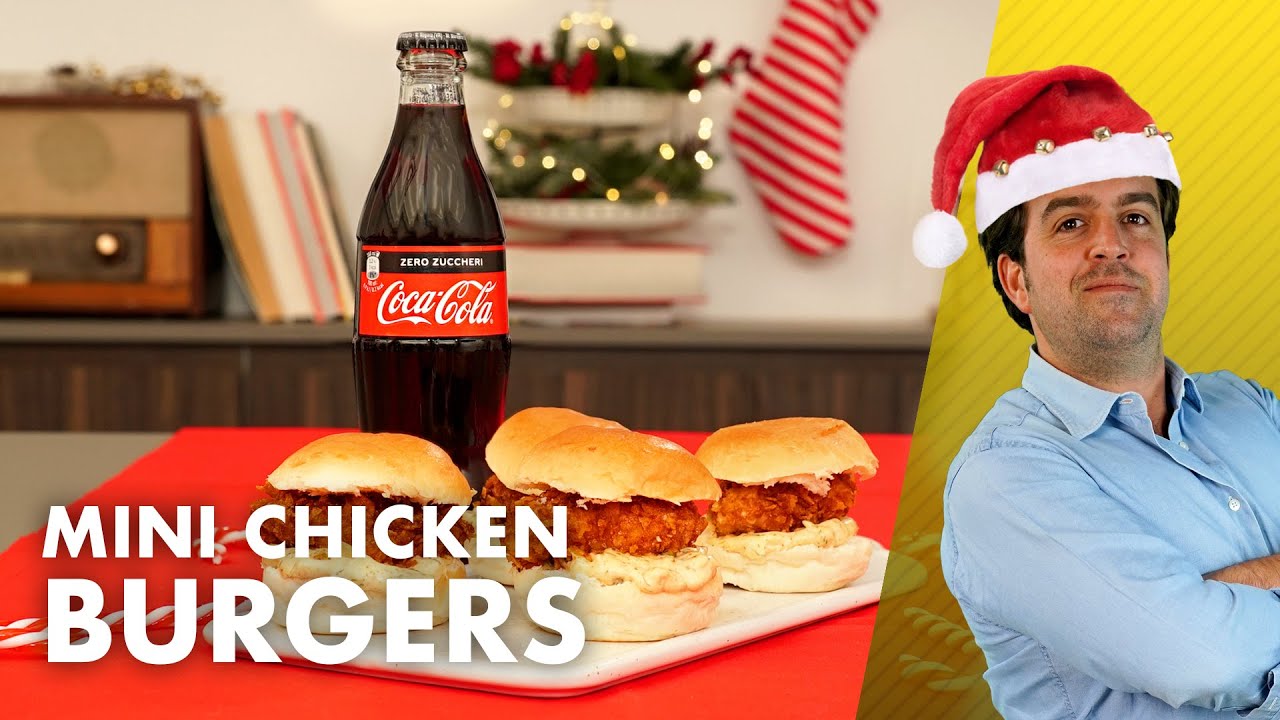 Mini chicken burger con pickles mayo *COINVOLGENTE* - YouTube