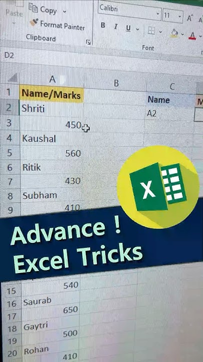 💥🔥 Advance Excel Tricks ⏰ Excel Time Saving Tricks #shorts #ytshort #ytviral #excel #computer ...