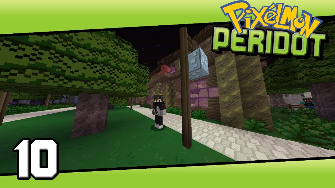Pixelmon Peridot - Episode 10 | Camping Out For Ghosts! - YouTube