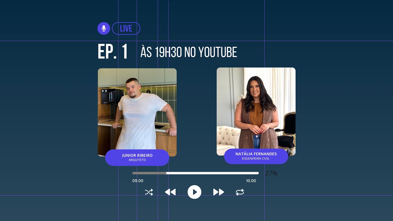 JUNIOR RIBEIRO E NATÁLIA FERNANDES - 4CAST #1 - YouTube