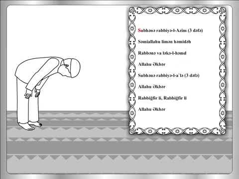 4 Rükətli namaz təlimi