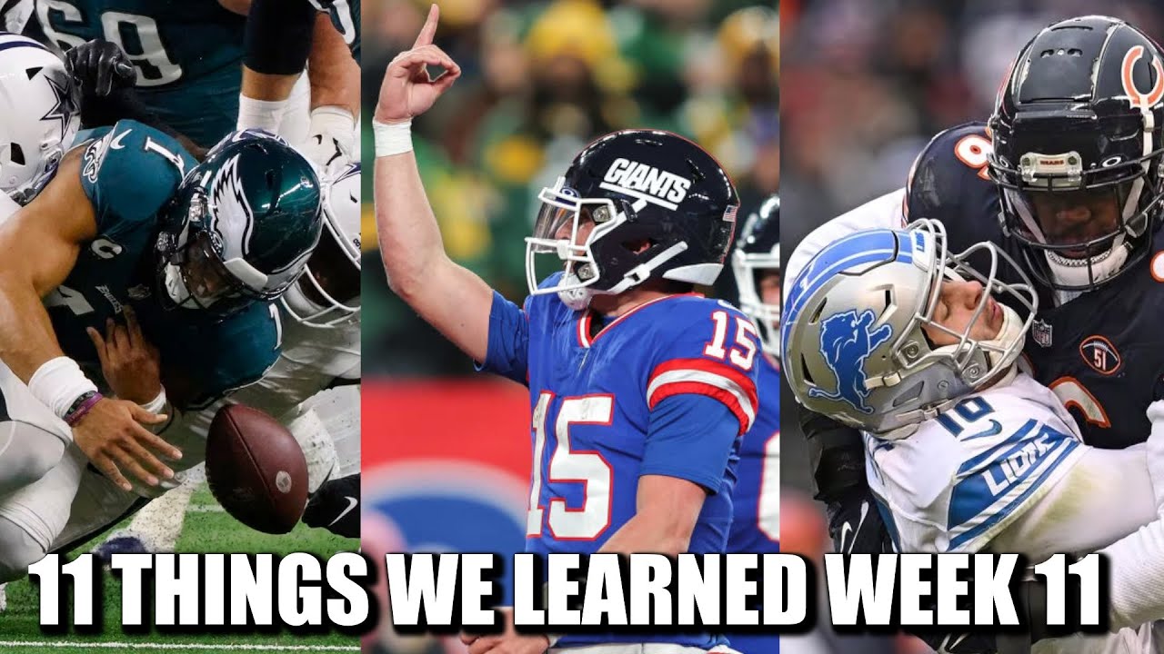 11 Things We Learned About the NFL in Week 14 - YouTube