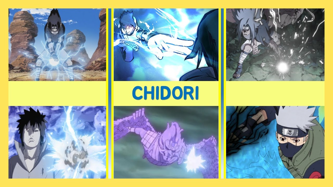Evolution of Chidori in Naruto and Boruto - YouTube