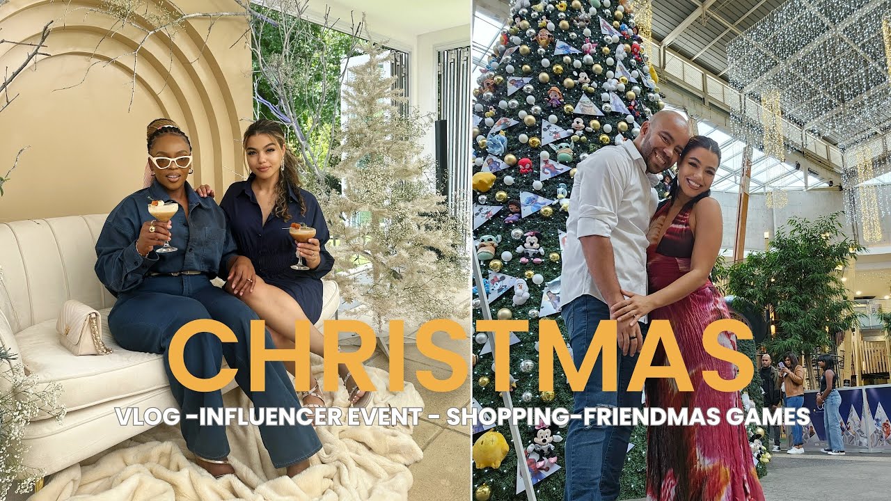 CHRISTMAS Vlog | Nespresso Influencer event | Shopping | Decor & games ...