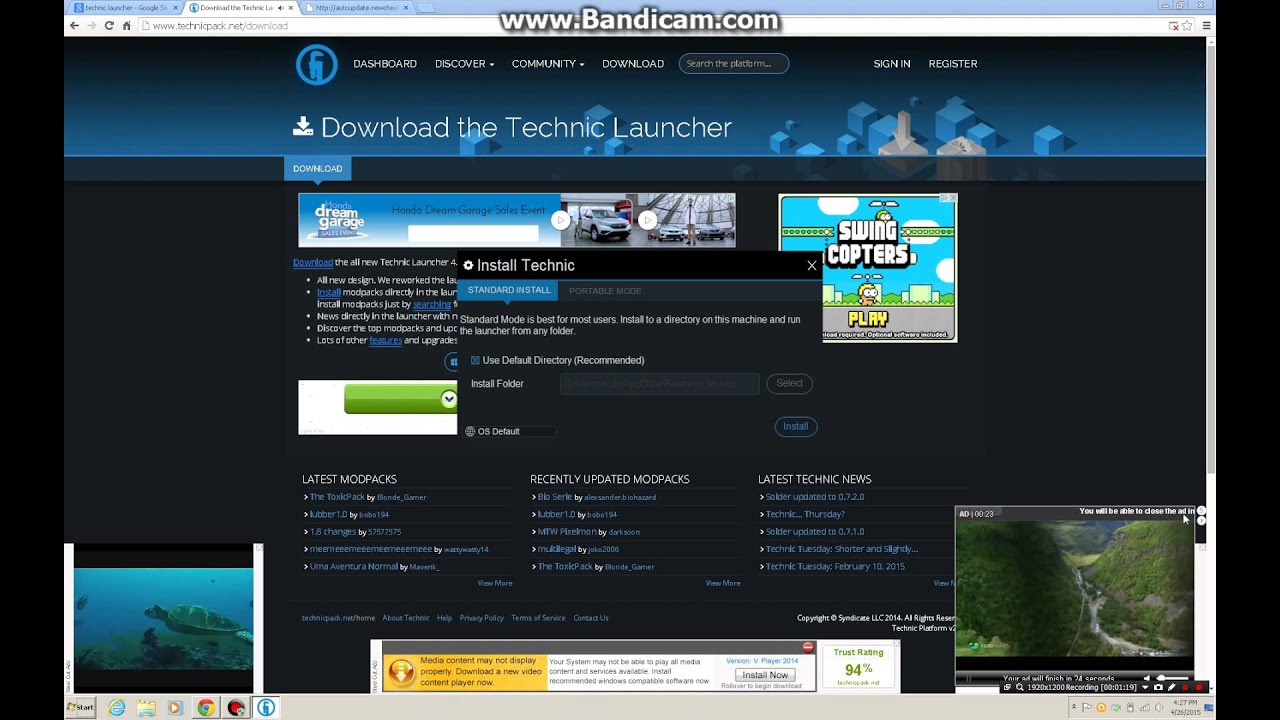 how to install technic launcher - YouTube