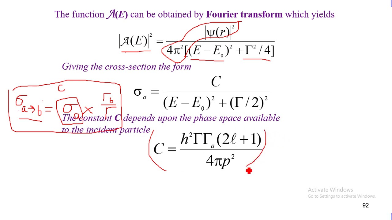 Breit-Wigner formula (Nuclear Physics-II) Part 4 - YouTube