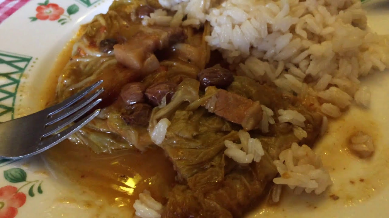 LOMO CON COL (LLOM AMB COL) PLATO TÍPICO MALLORQUÍN (SPANISH FOOD ...