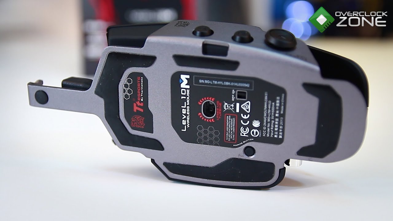 OverclockZone TV EP.492 : Tt eSPORTS - Level10 M Hybrid Gaming Mouse (HD) - YouTube