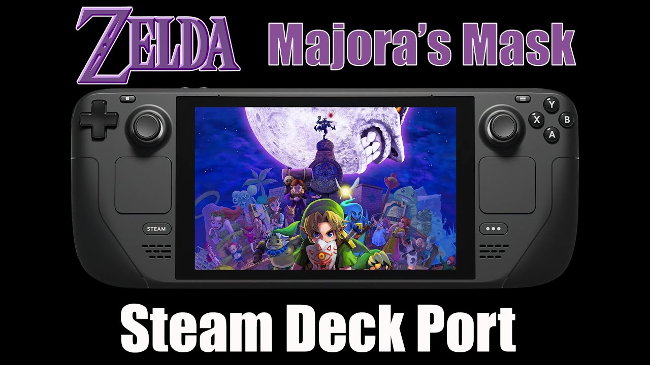 How to Play The Legend of Zelda - Majora’s Mask on the Steam Deck - YouTube