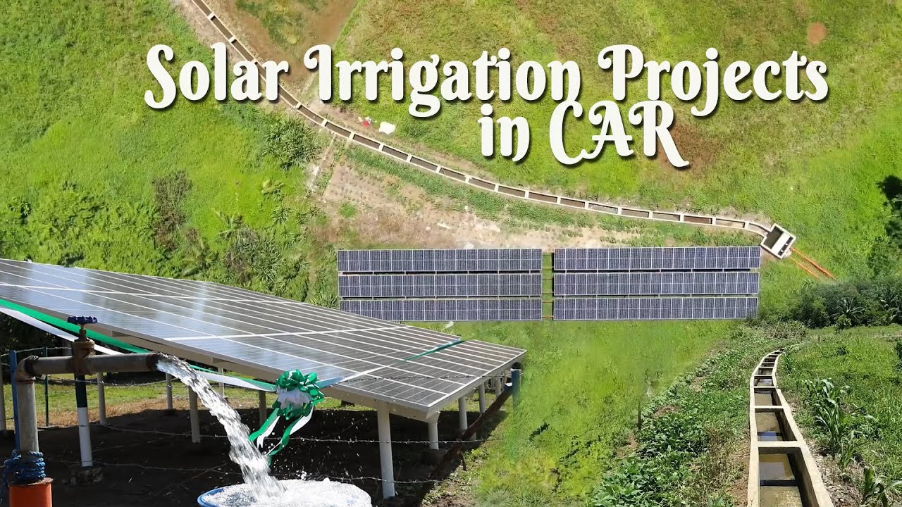 Solar Powered Irrigation Projects in CAR - YouTube
