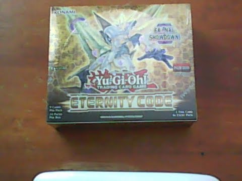yugioh eternity code booster box opening - YouTube