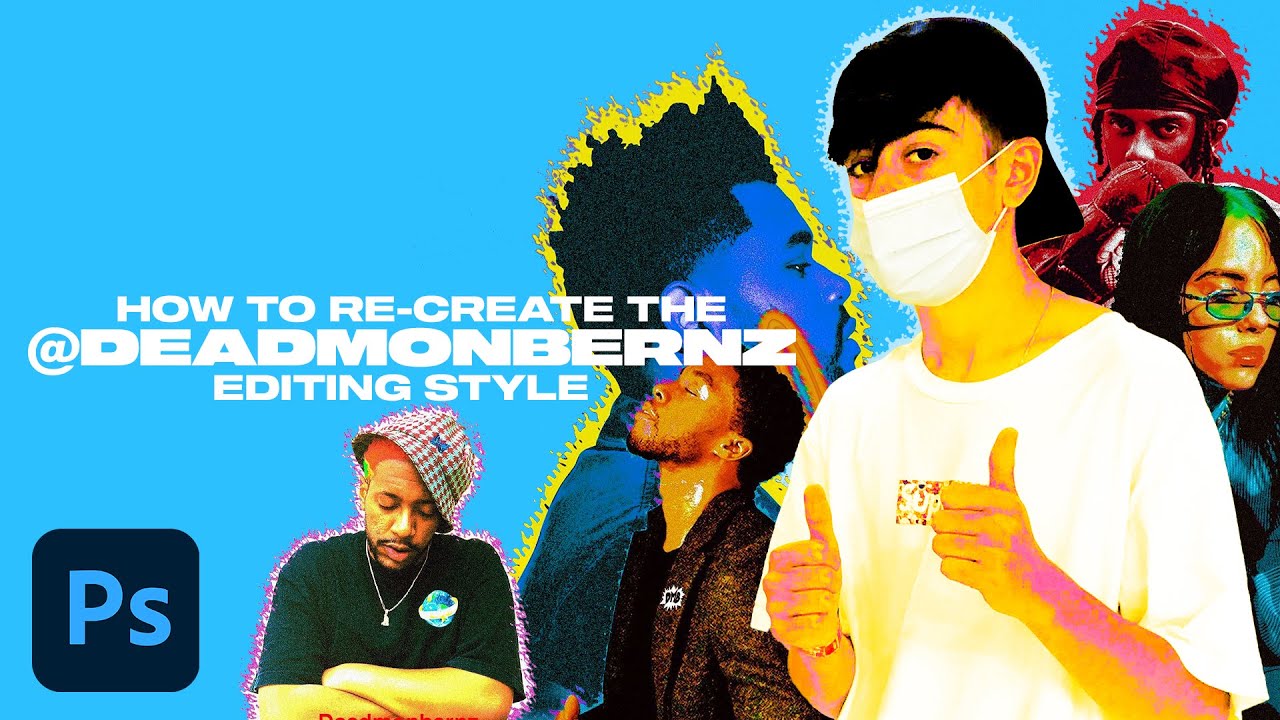 HOW TO RE-CREATE @DEADMONBERNZ EDITING STYLE! (Photoshop Tutorial ...