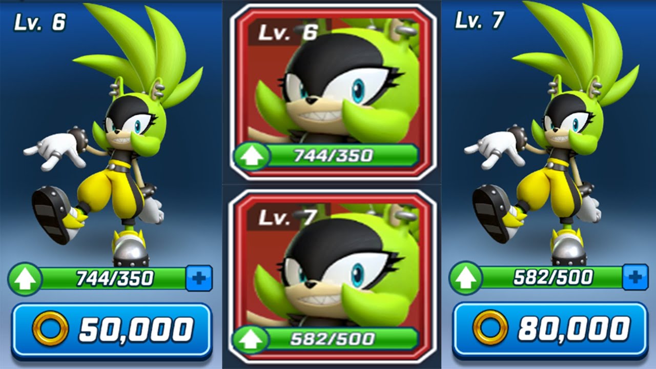 Sonic Forces Speed Battle New Upgraded - Surge New Character - All 87 ...