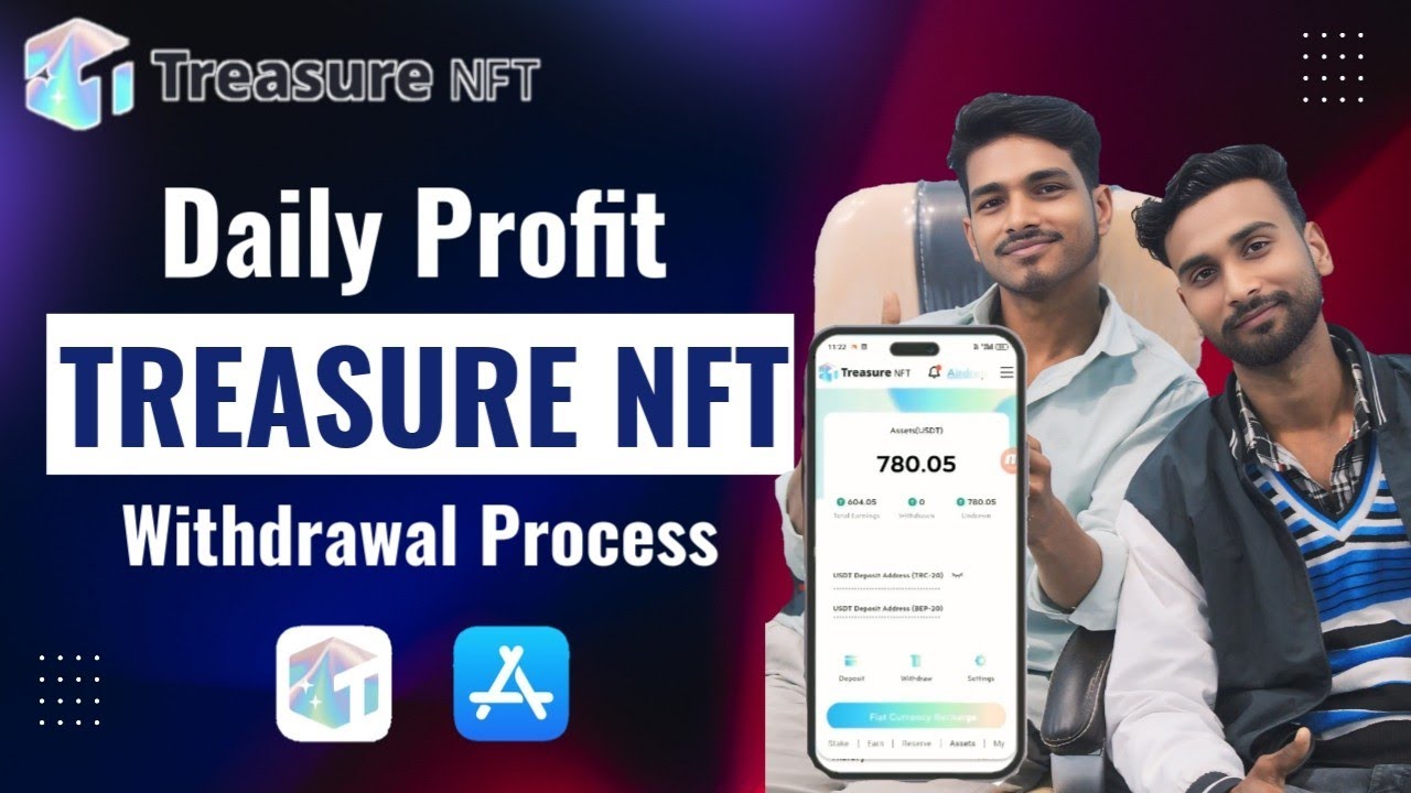 Treasure NFT Live Withdrawal Process | Join only 50$ #profit #nft - YouTube