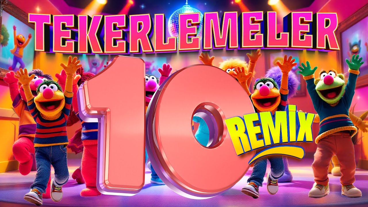 Tekerlemeler 10 Remix 🎶 | Acıktıran Çocuk Tekerlemeleri ve Son Sürat ...
