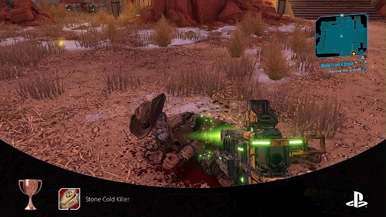 Borderlands 3 - Stone cold killer trophy - YouTube