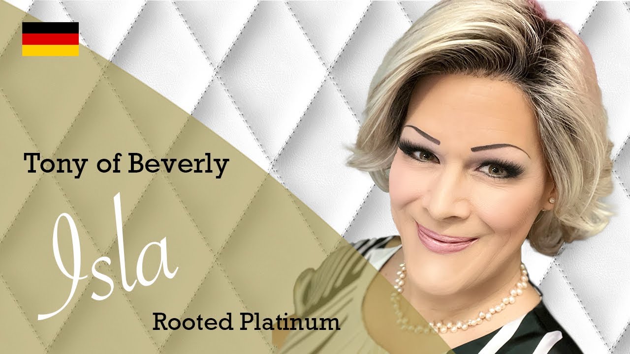 Tony of Beverly Isla Perücke in Rooted Platinum (Review deutsch) - YouTube