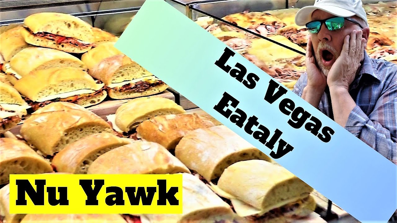 🟡 Las Vegas | Eataly! Italian Pastries, Pizza, Cheese, Bread, Wine ...