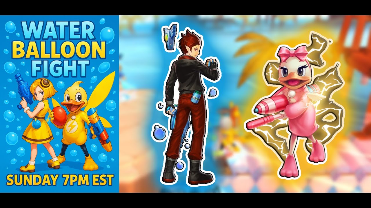 Water Balloon Fight!!! [Event] - YouTube