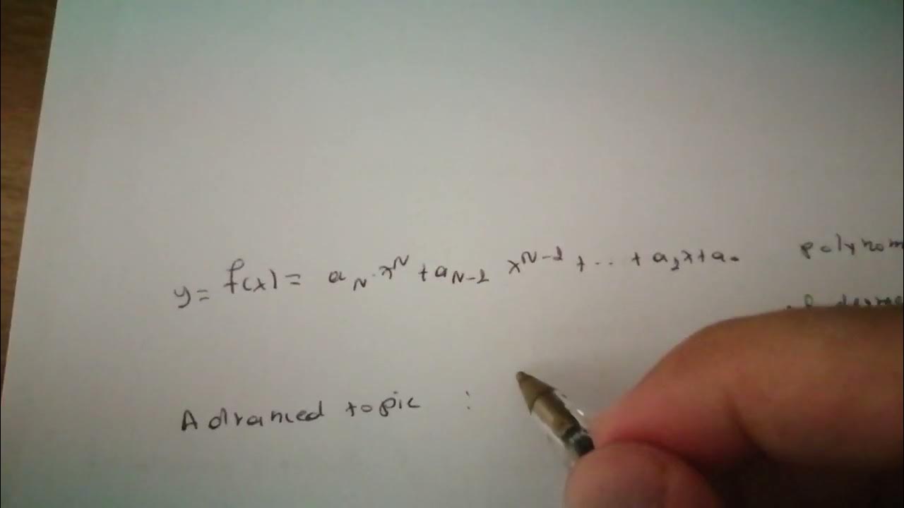 Examples of functions of single variable. - YouTube