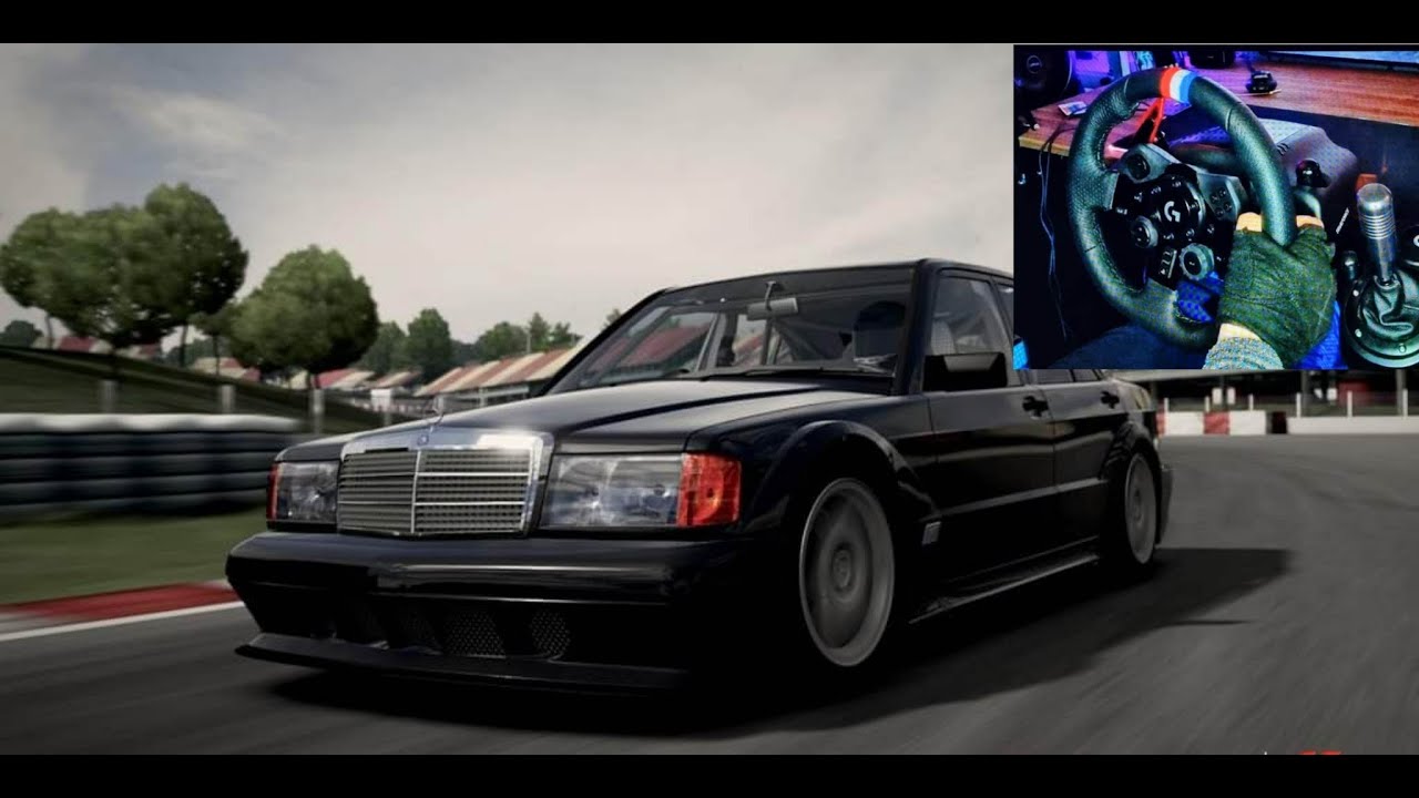 Mercedes Benz 190E Evo 2- 1990- Horizon forza 5- Logitech G923 - YouTube