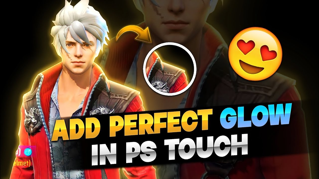 How to Make Glow Effect in PS Touch / Ps cc से Character Glow Effect ...