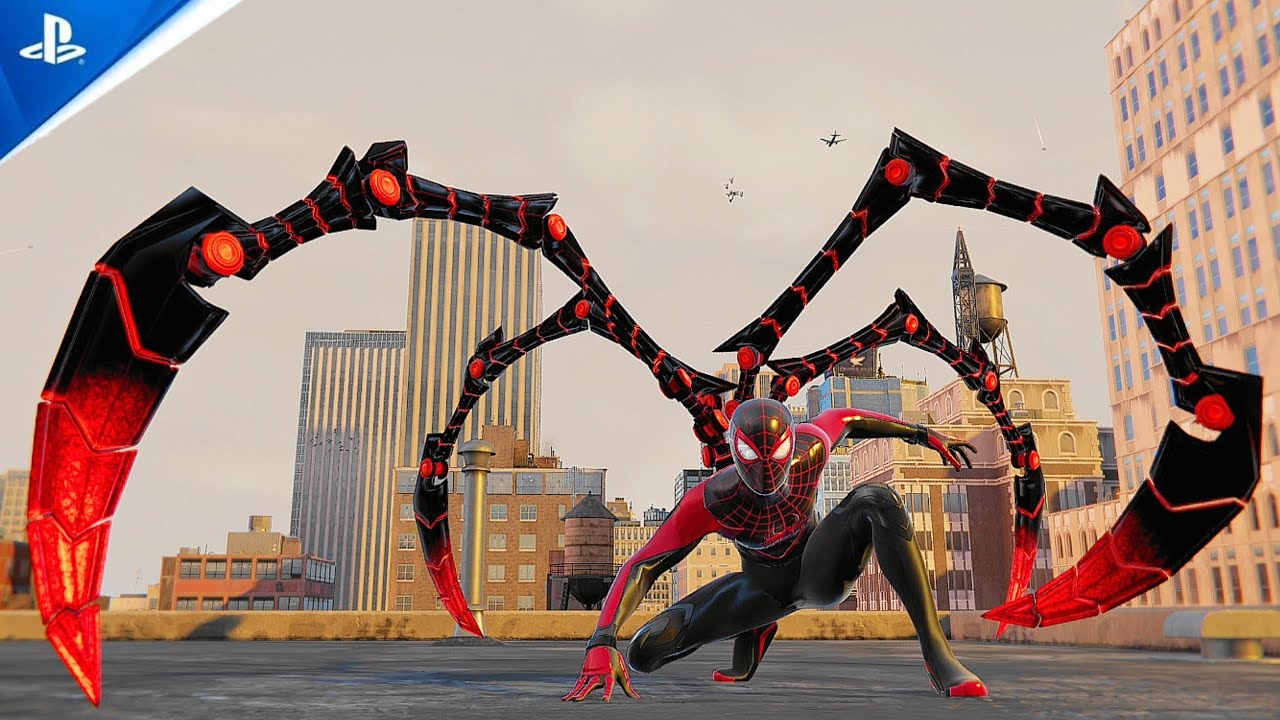 Marvel's Spider-Man 2 PS5 Miles Morales New Iron Arms Combat Gameplay ...