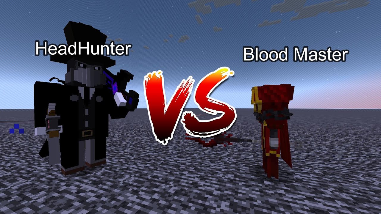 HeadHunter vs Blood Master Minecraft Mob Battle - YouTube